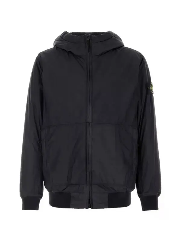 Stone Island Logo-patch Hooded Jacket