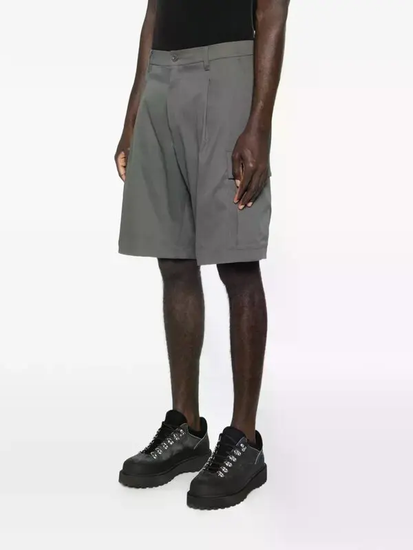 C.P. COMPANY Series Technical Panama Cargo Shorts - Grey
