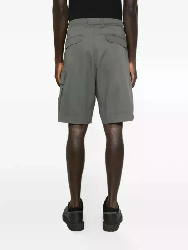 C.P. COMPANY Series Technical Panama Cargo Shorts - Grey