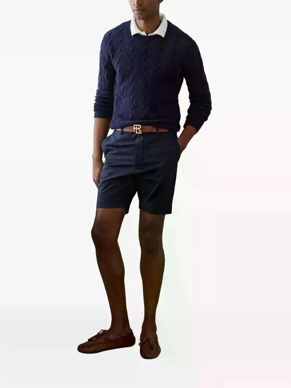 Ralph Lauren Purple Label Stretch-design Chino Shorts