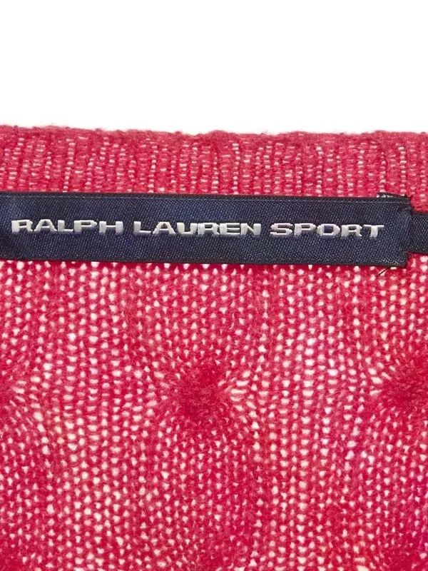 Polo Ralph Lauren Cable-knit V-neck Sweater