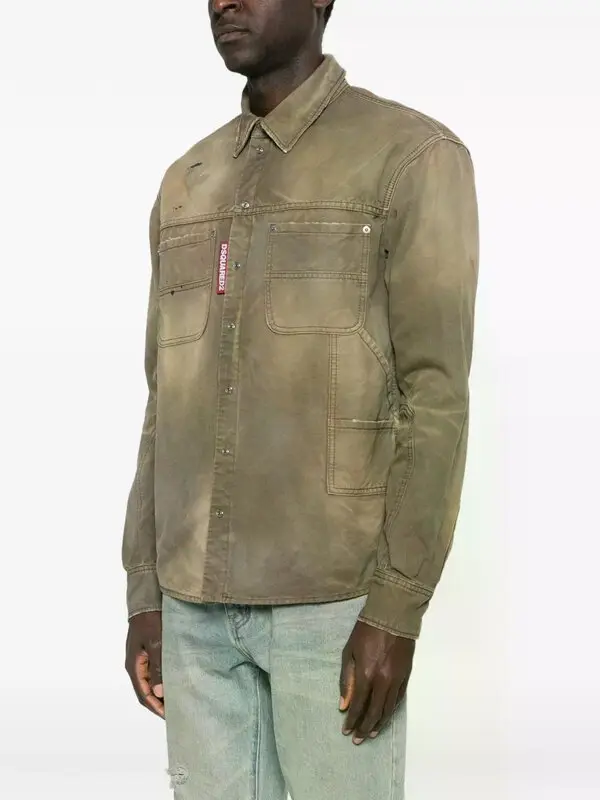 Dsquared2 Chest-pocket Shirt
