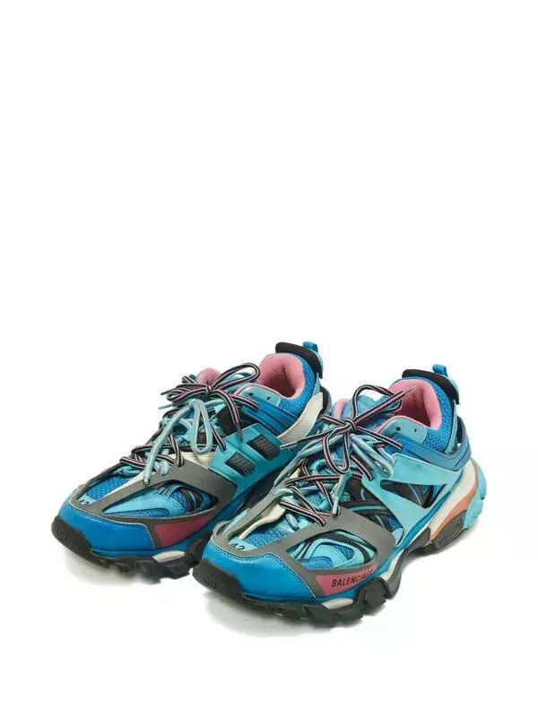 Balenciaga Layered Construction Lace-up Fastening Sneakers