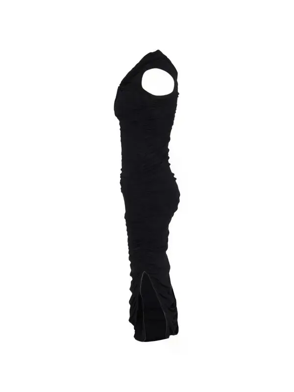 Khaite Side-split Midi Dress