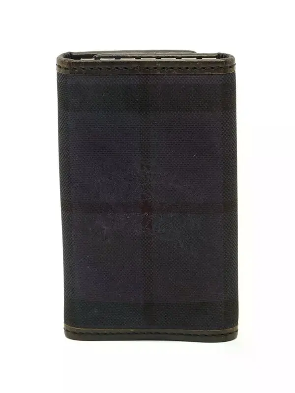 Burberry Logo-embossed Key Case Holder