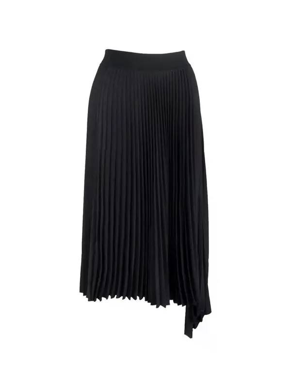 JOSEPH Asymmetric Pleated Skirt