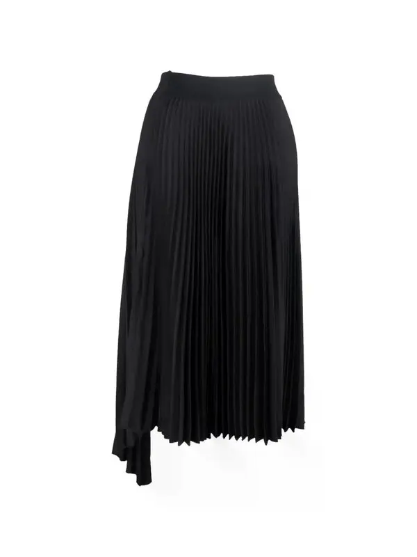 JOSEPH Asymmetric Pleated Skirt