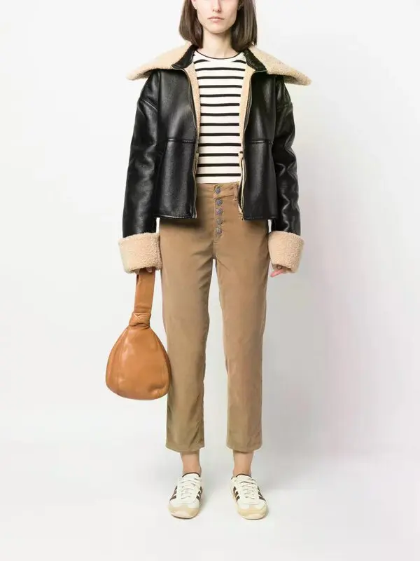 DONDUP Mid-rise Cropped Trousers