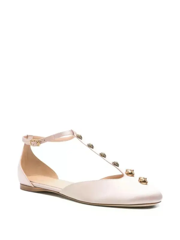 Chloé Celeste T-bar Pumps - Pink