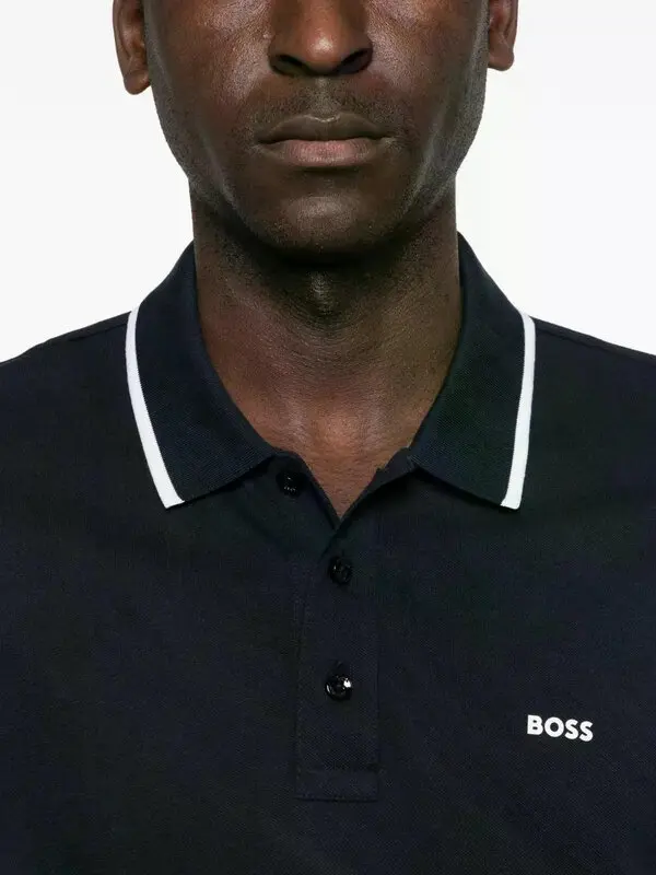BOSS Tipped Short-sleeve Polo Shirt