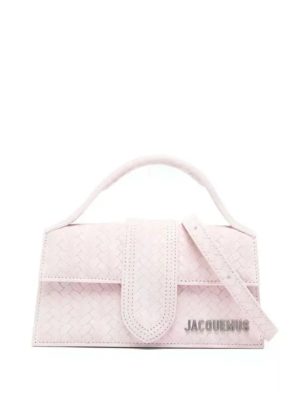 Jacquemus Le Bambino Woven Mini Tote - Pink