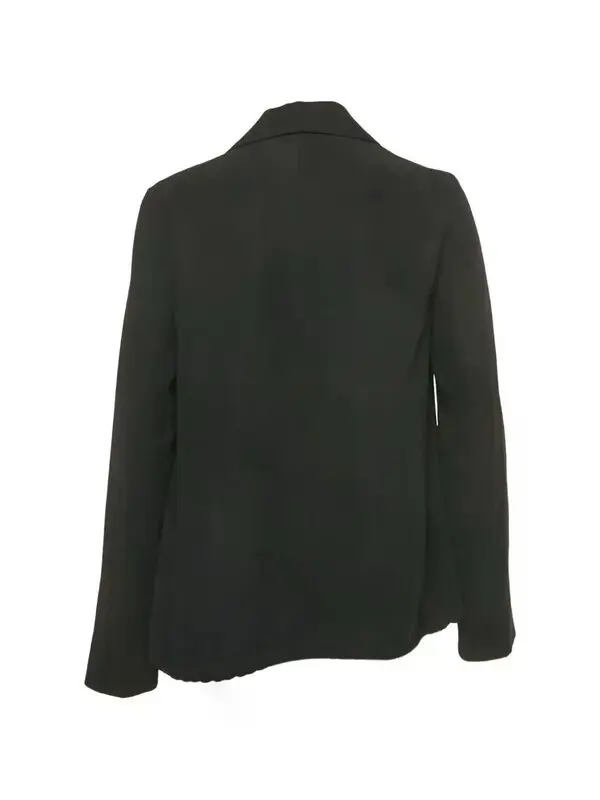 Emporio Armani Crepe Jacket With Elasticated Waist