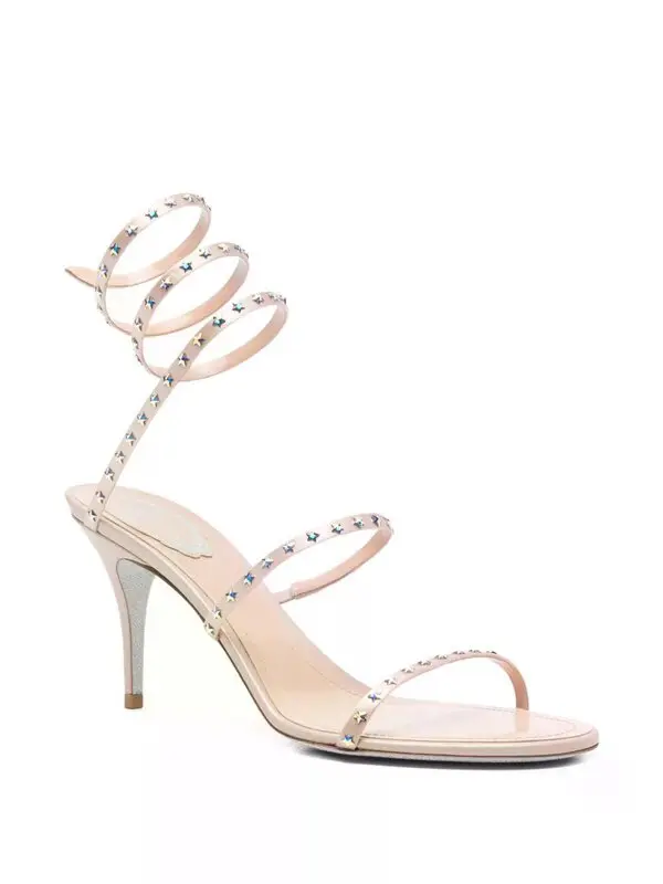 Rene Caovilla Cleo Star Ankle-wrap Sandals