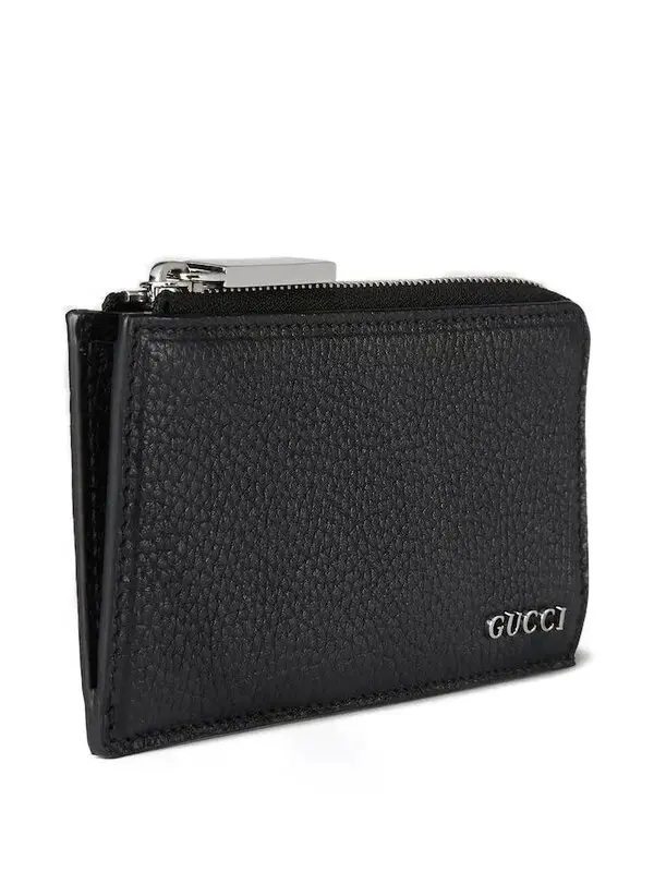 Gucci Zip-around Leather Card Case