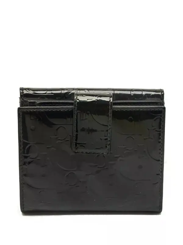 Dior Oblique Embossed Leather Wallet