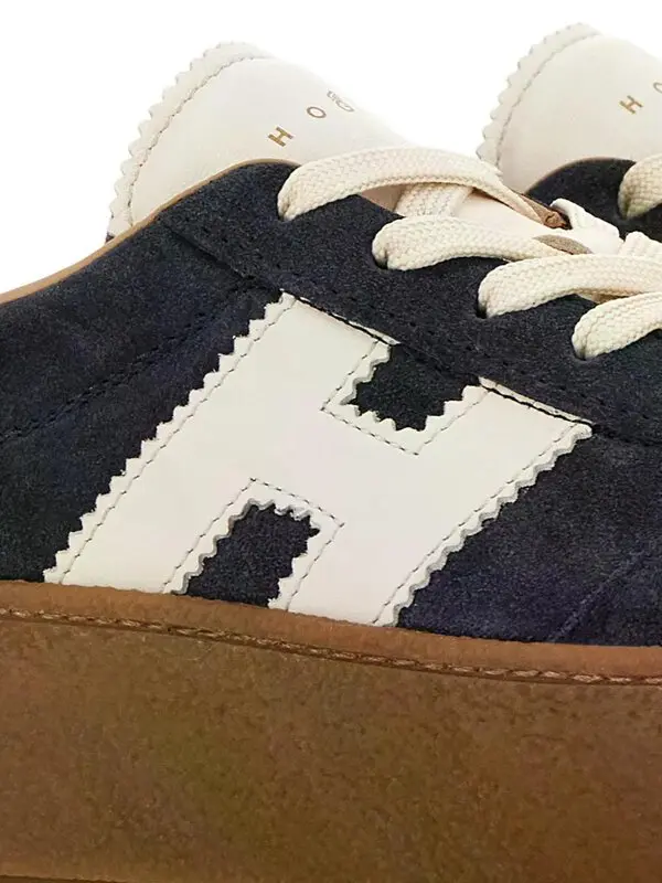 Hogan H698 Platform Sneakers - Blue