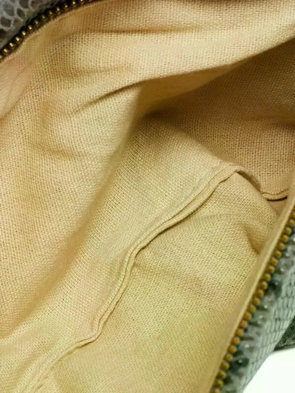 Tory Burch Python Suede Shoulder Bag