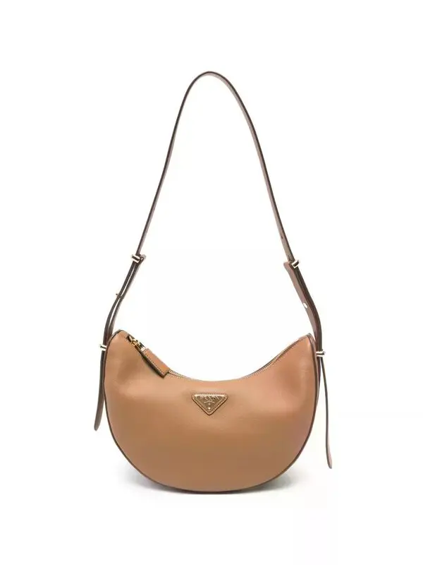 Prada Logo-plaque Shoulder Bag