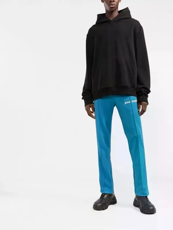 Palm Angels Logo-print Striped Track Pants