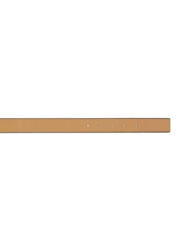 Loewe Anagram Leather Belt - Brown
