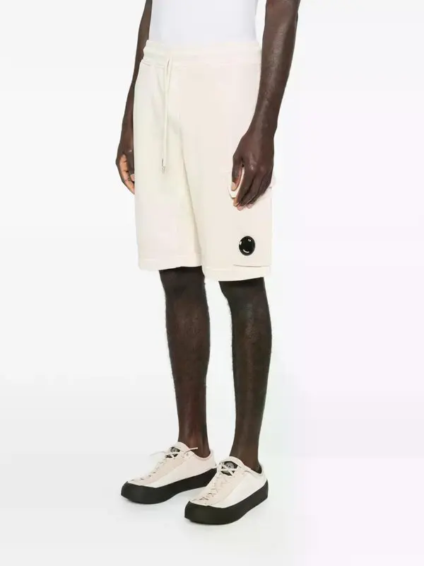 C.P. COMPANY Cargo Pocket Track Shorts - Neutrals