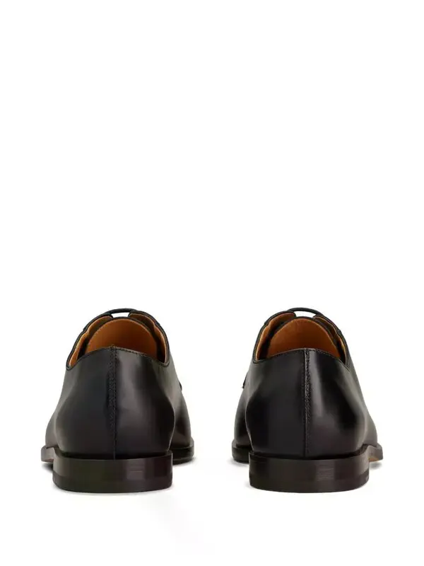 TOD'S Embossed Leather Derby Shoes