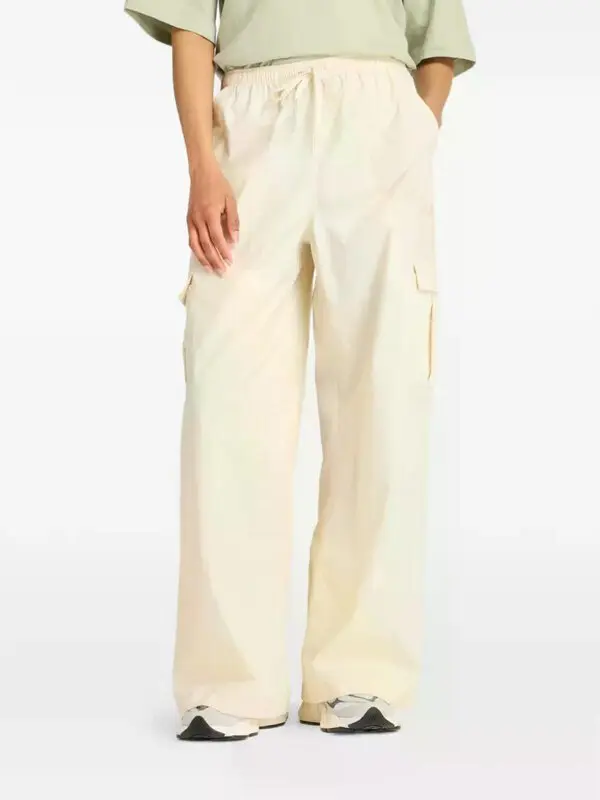 NEW BALANCE Twill Woven Cargo Palazzo Pants
