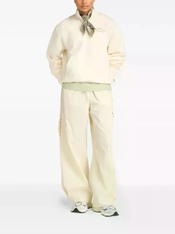 NEW BALANCE Twill Woven Cargo Palazzo Pants