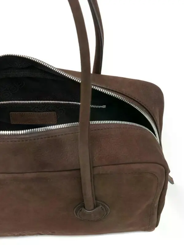 MARGESHERWOOD Soft Boston Zip-up Tote Bag