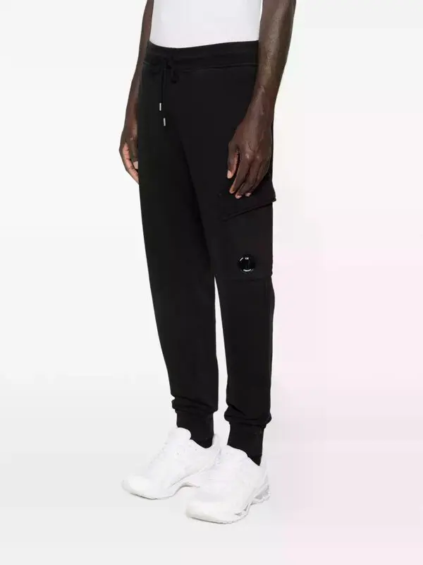 C.P. COMPANY Cargo-pocket Track Pants - Black
