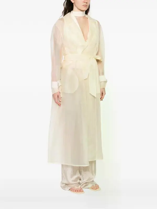 Herno Belted Coat - Neutrals