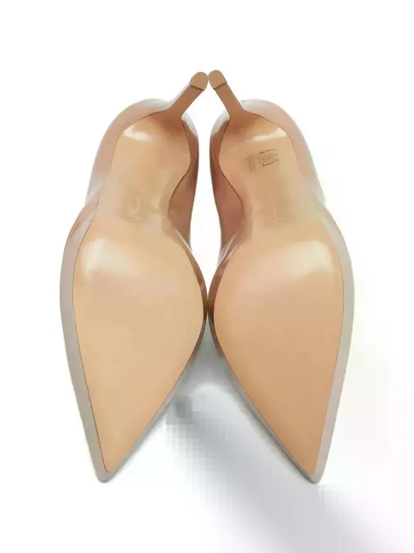 GIANVITO ROSSI Dasha Platform Leather Pumps