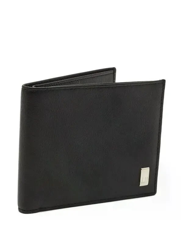 Dunhill Leather Bi-fold Wallet - Black