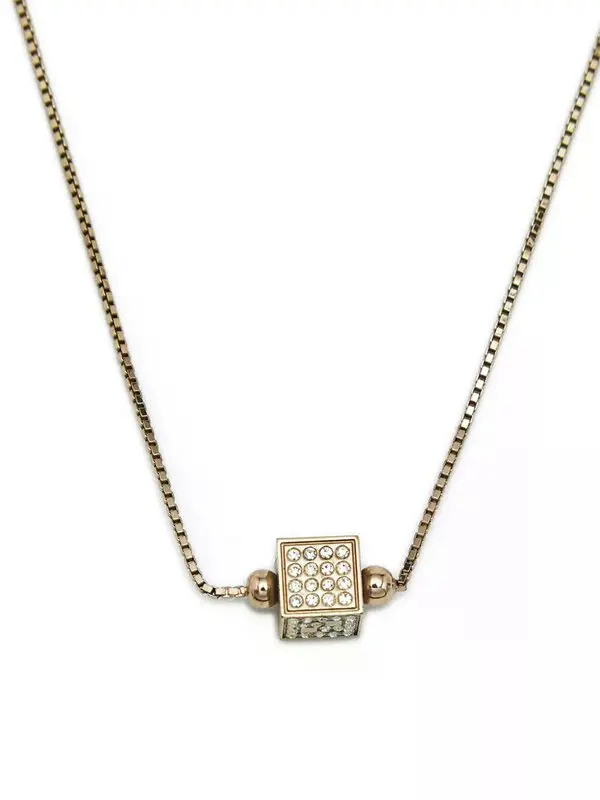 Fendi Cube-charm Necklace