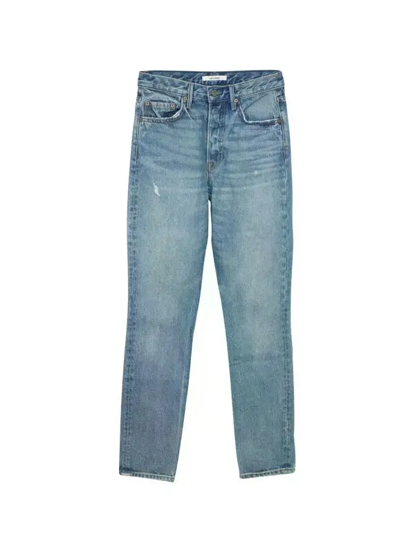 GRLFRND Straight Leg High-rise Jeans