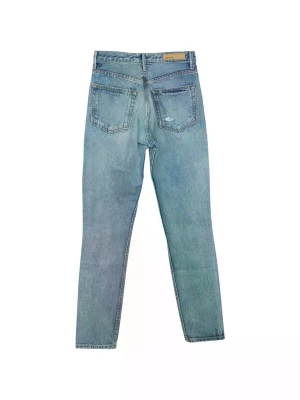 GRLFRND Straight Leg High-rise Jeans
