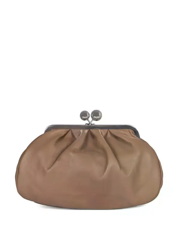 Max Mara Cubico Clutch Bag - Neutrals