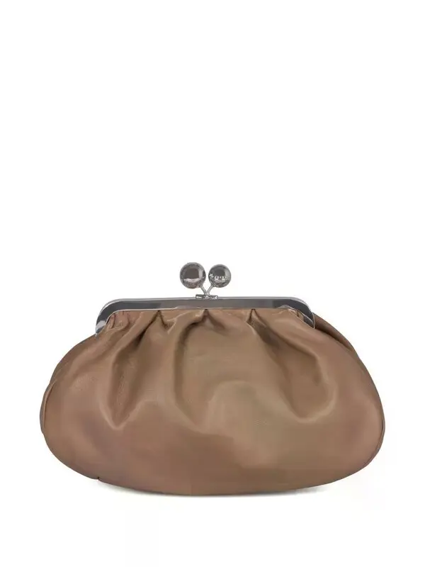Max Mara Cubico Clutch Bag - Neutrals