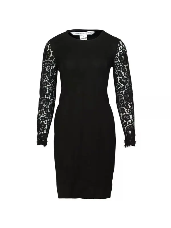 Diane Von Furstenberg Long-sleeve Lace Dress