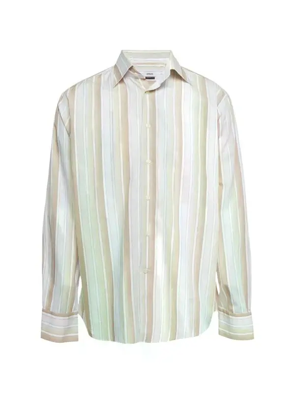 Versace Striped Cotton Shirt