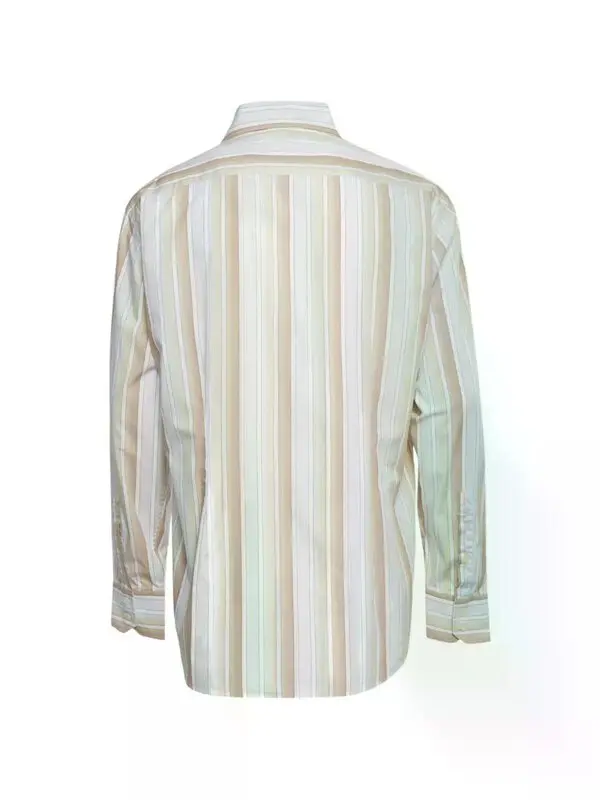 Versace Striped Cotton Shirt