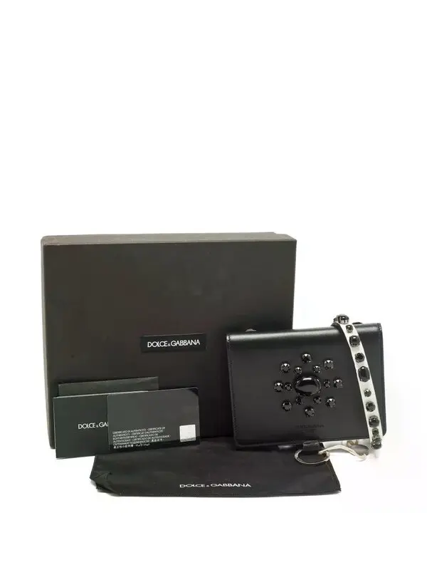 Dolce & Gabbana Crystal-embellished Wallet