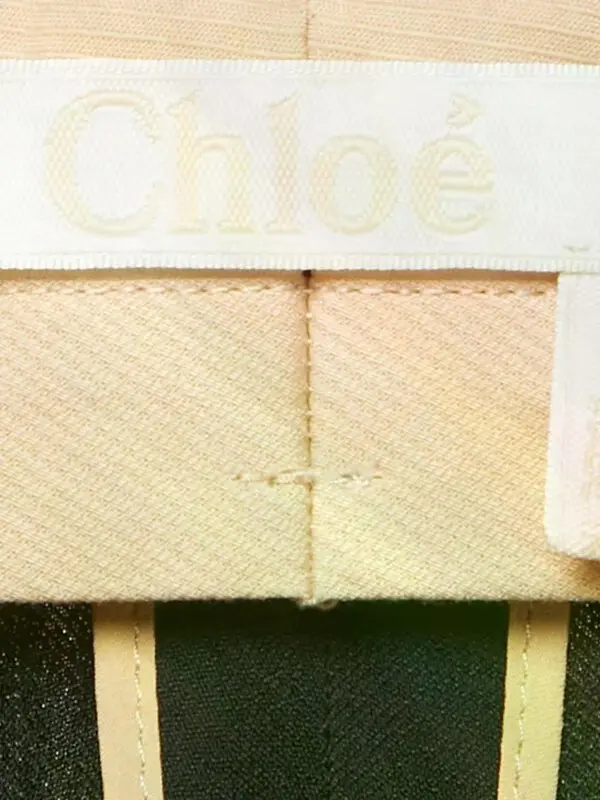 Chloé Concealed-fastening Pocket Trousers