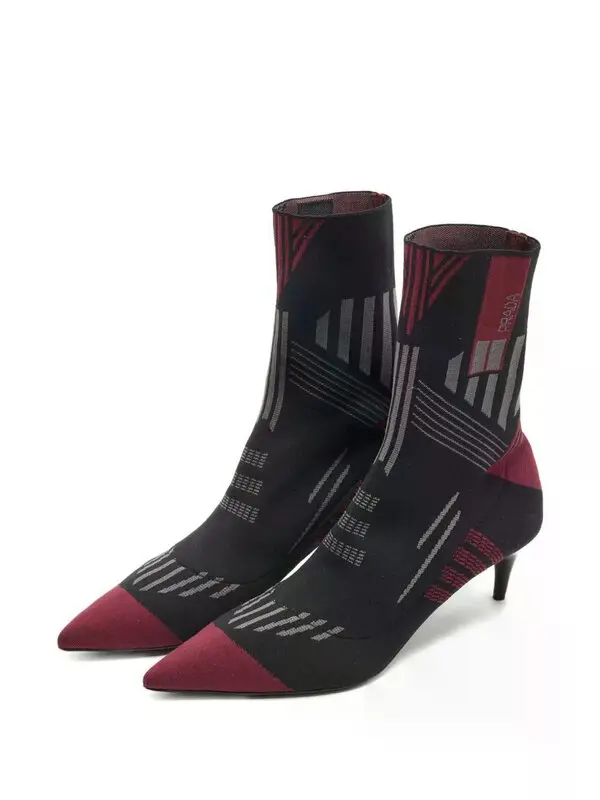 Prada Point-toe Stiletto Boots