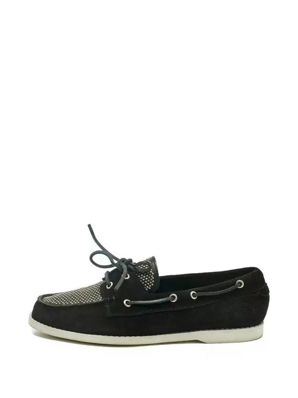 Saint Laurent Stud-embellished Loafers - Black
