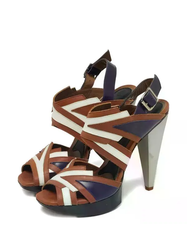 Marni Leather Platform Sandals
