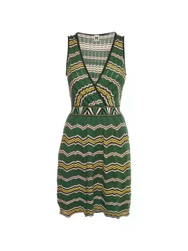Missoni V-neck Mini Dress