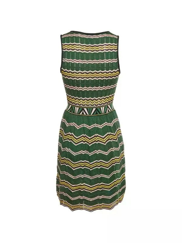 Missoni V-neck Mini Dress