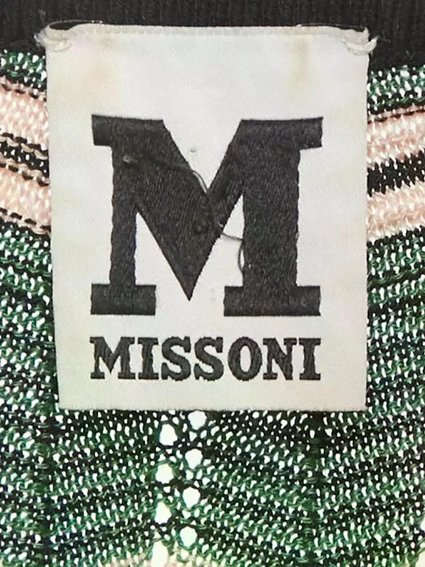 Missoni V-neck Mini Dress