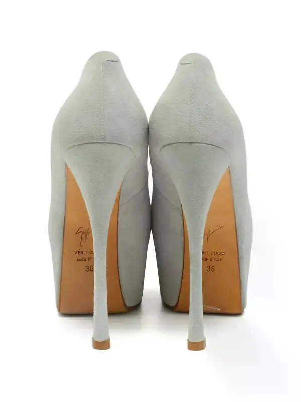 GIUSEPPE ZANOTTI Liza Platform Peep-toe Pumps